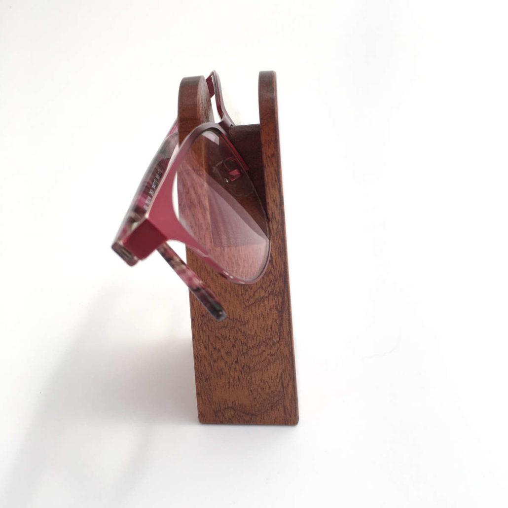 porte-lunette en bois "loupe de thuya". Réf F4 - Bois Plaisir